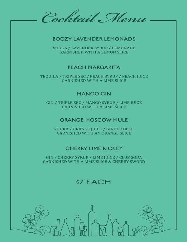 Tap Room Menu - Straub Brewery